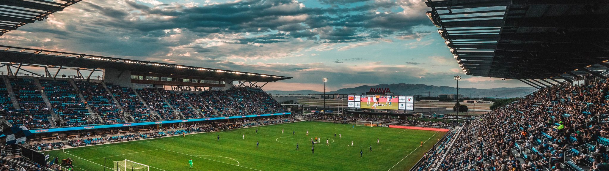 Modern Soccer Field – (3840×1080 and 5120×1440 Wallpaper) | 32:9 Super ...